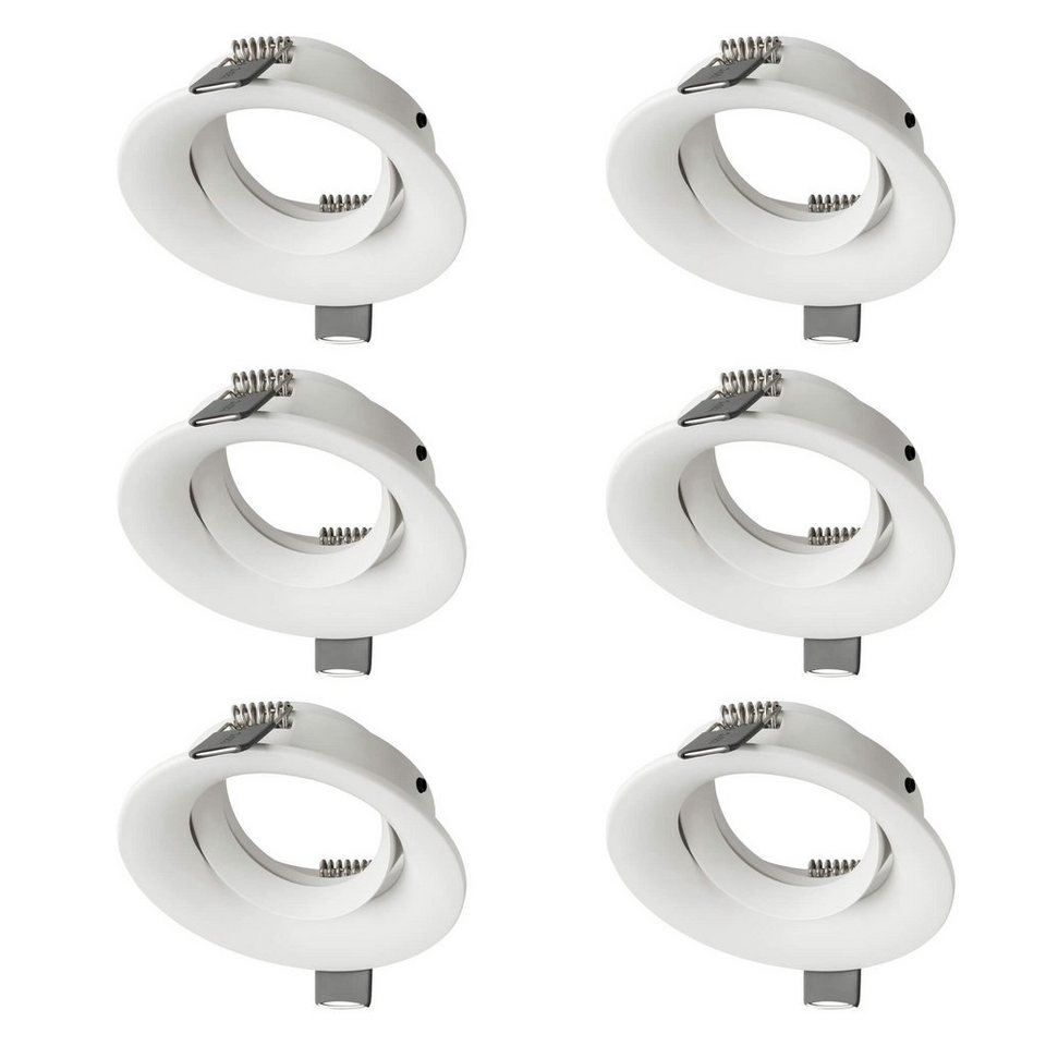 Sebson Led Einbaustrahler Einbaustrahler 6er Pack Weiß Rund