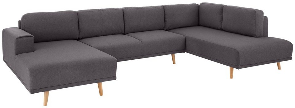 Home Affaire Wohnlandschaft Lasse U Form Im Scandinavischem Stil Mit