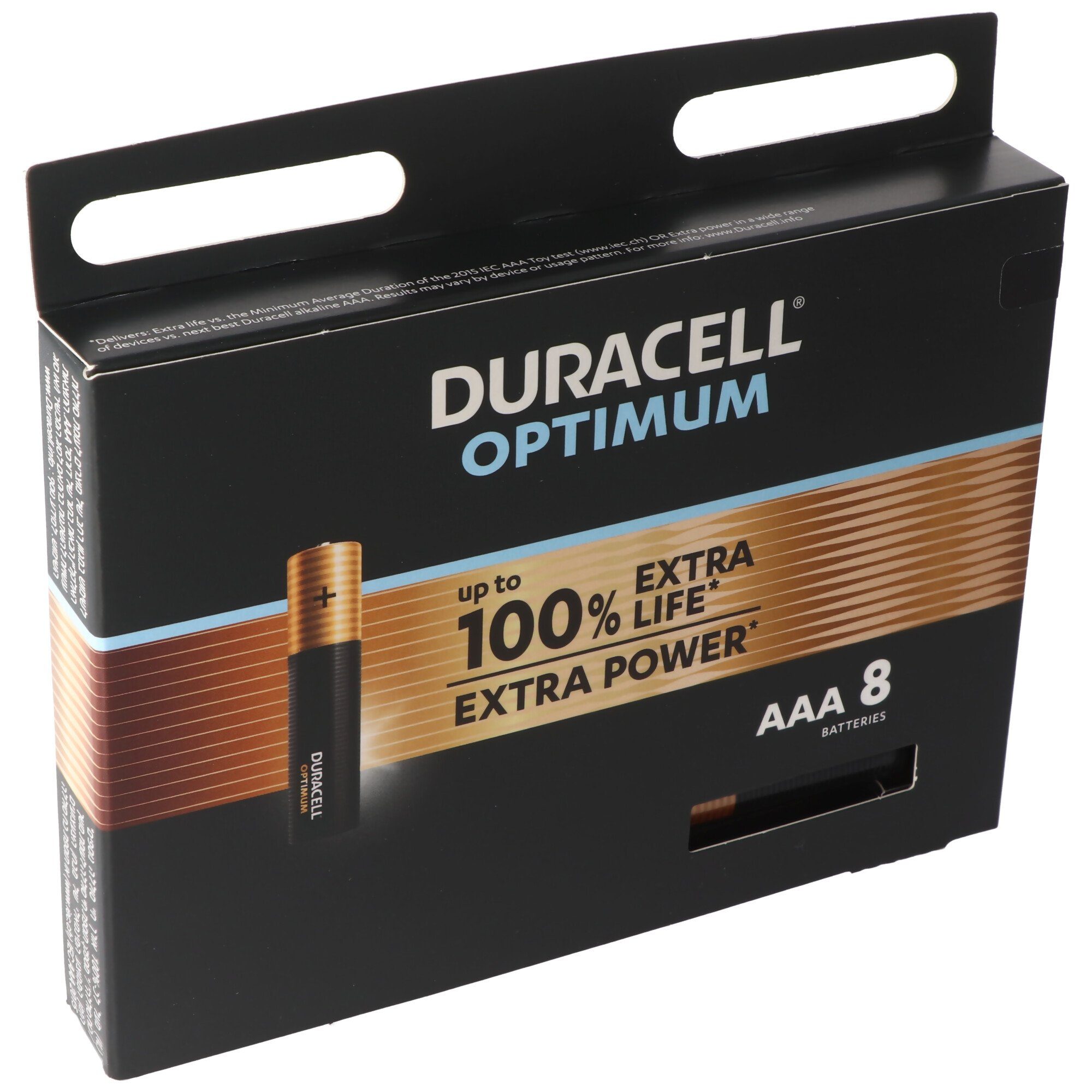 Duracell »Duracell Optimum AAA Mignon Alkaline-Batterien, 1.« Batterie ...