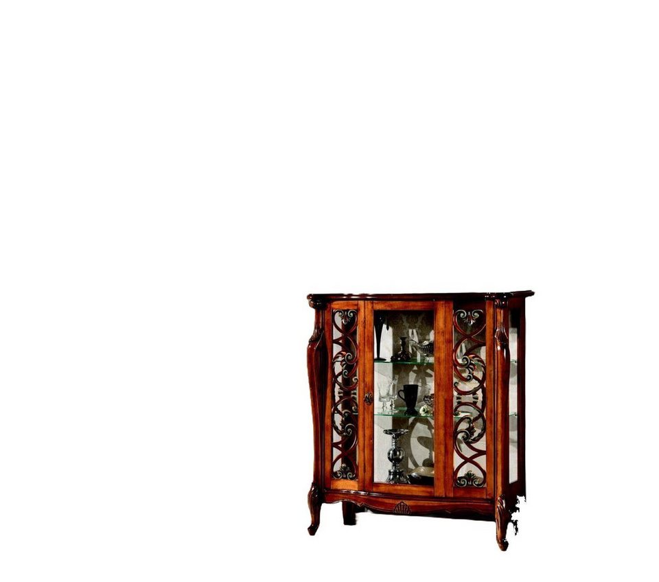 Jvmoebel Vitrine Design Möbel Holz Klassischer Stil Barock Vitrine