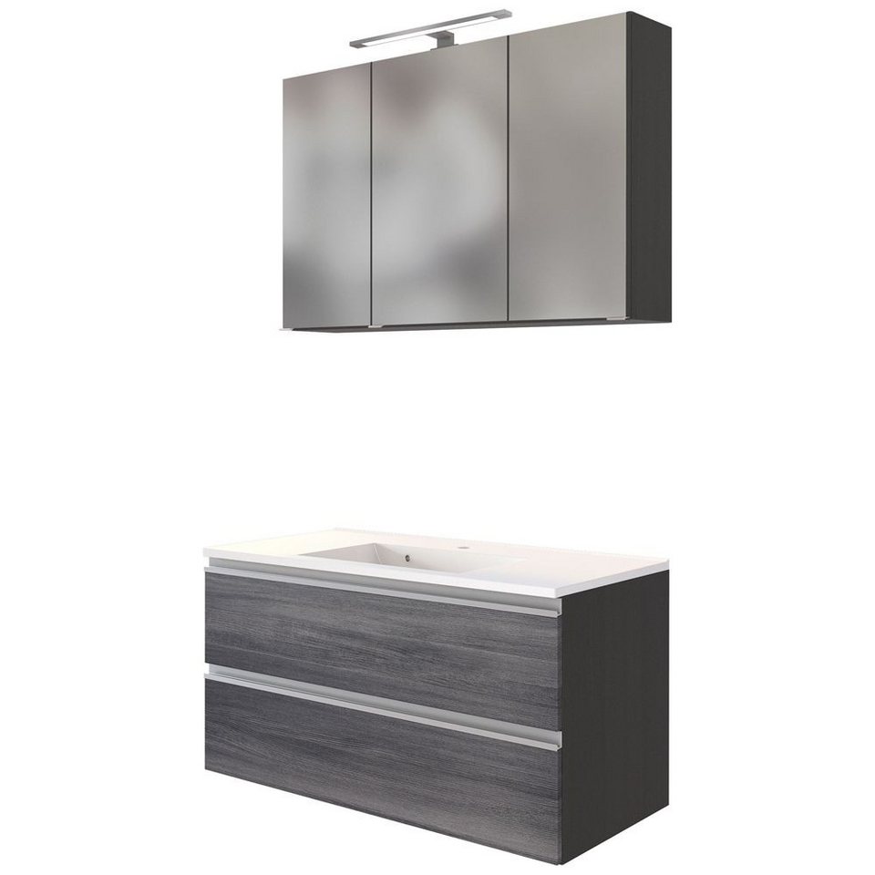 Lomadox Waschtisch Set Apia 03 Spar Set 0 St 100cm In Eiche