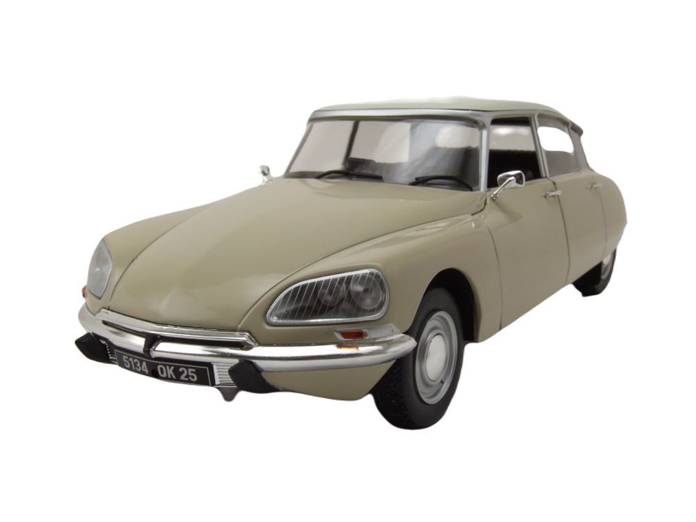 Solido Modellauto Citroen DS 1972 beige, Maßstab 1:18, Sammlerauto