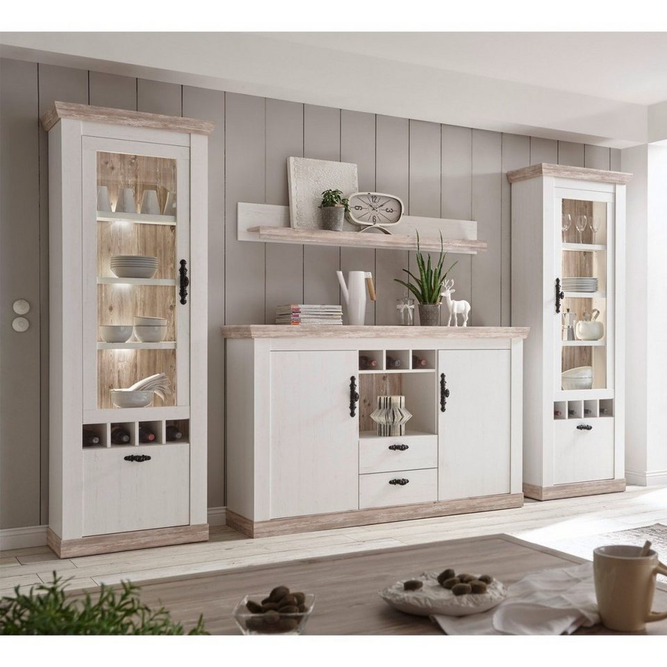 Imv Sideboard 4 Teiliges Möbelset Florenz