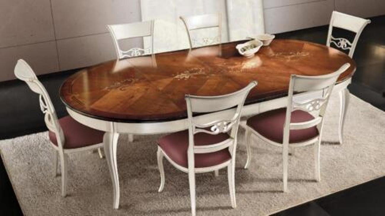 Jvmoebel Esszimmer Set Komplett Set Esstisch 6x Stühle Set Ess