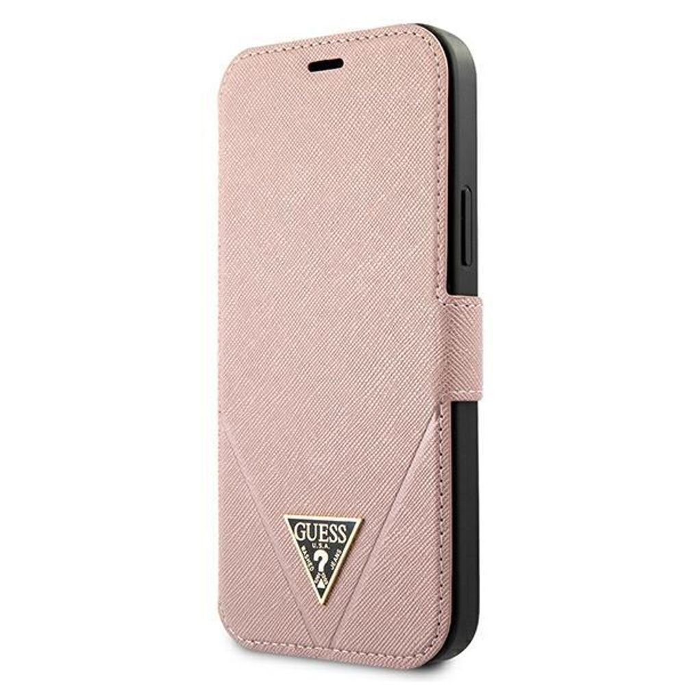 Guess Handyhülle Guess Guflbkp12svsatmlpi Iphone 12 Mini 54 Rosa