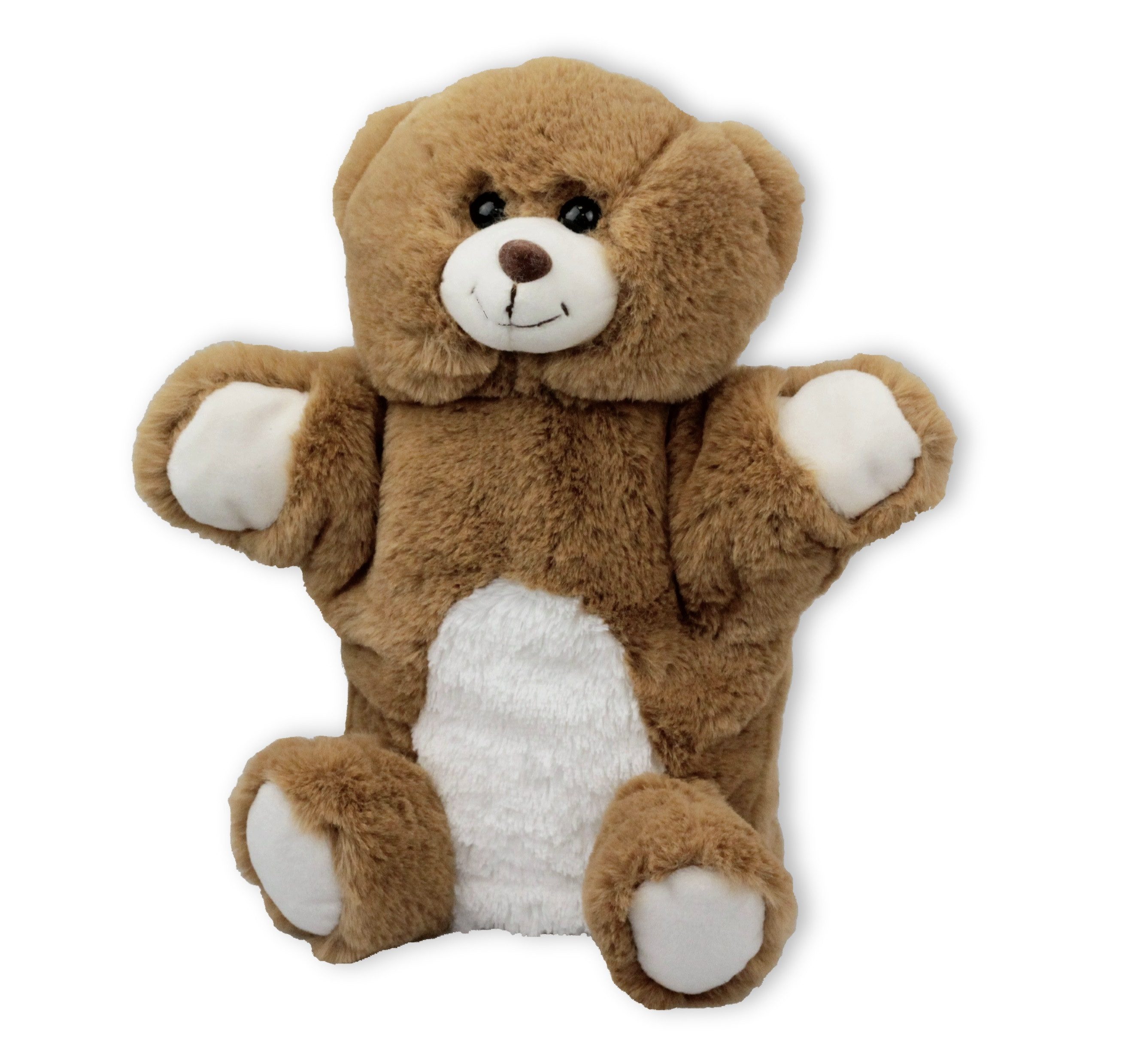 Inware Kuscheltier Inware Handpuppe Bär Braun 22 Cm