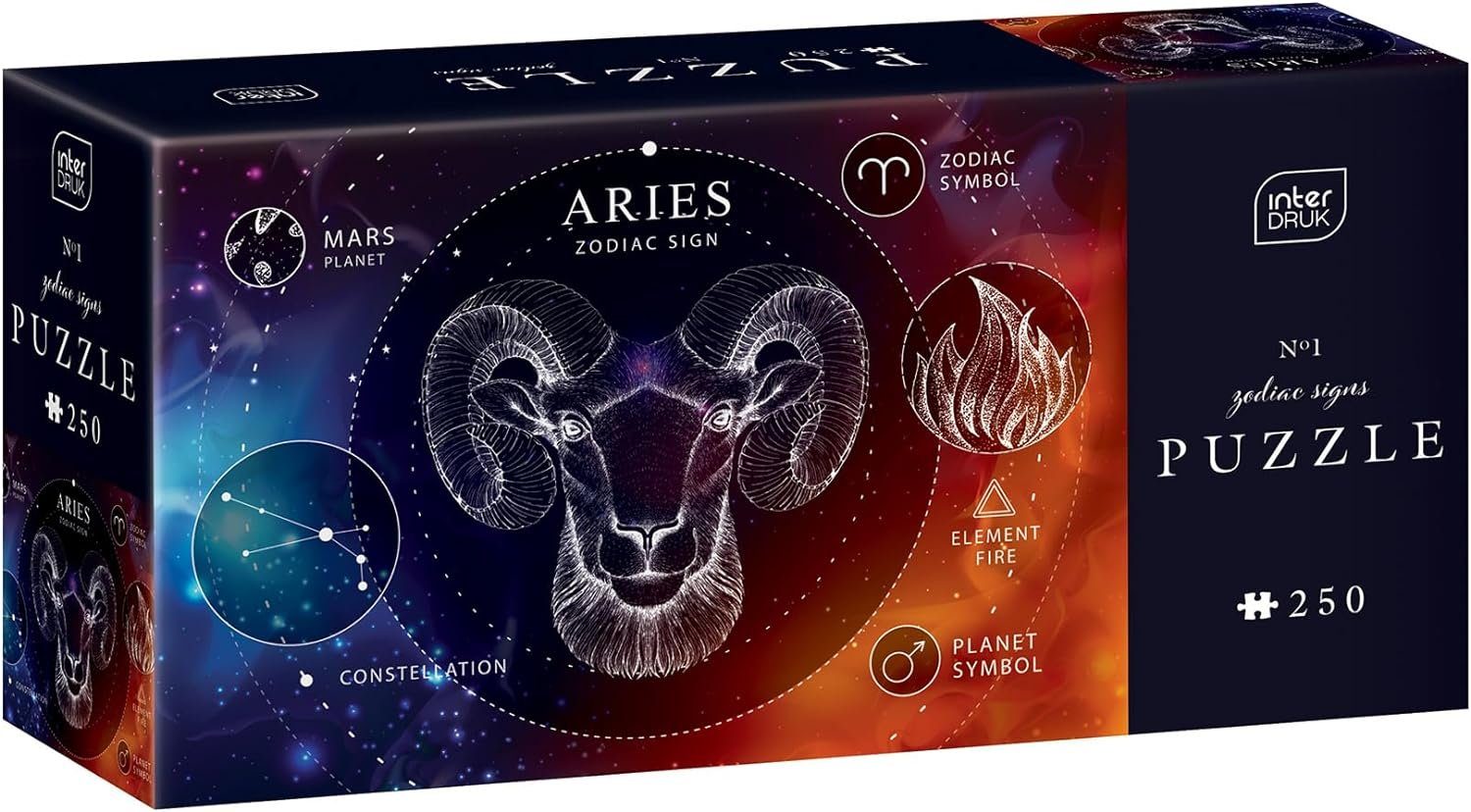 Interdruk Notizblock Interdruk Puzzle 250 Teile Sternzeichen 1 Widder