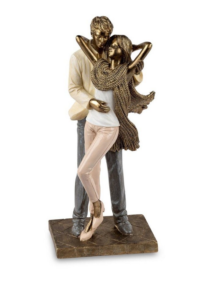 Formano Dekofigur Antik Gold Mehrfarbig H25cm Kunststein