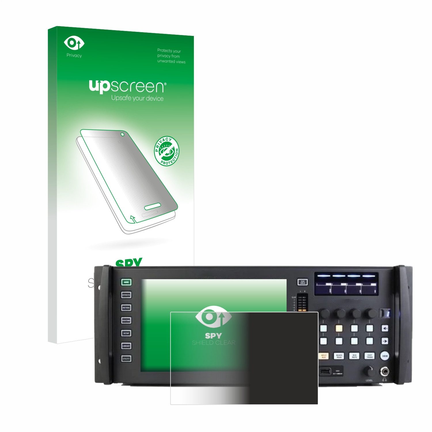 Upscreen Displayschutzfolie Sichtschutzfolie Für Behringer Wing Rack