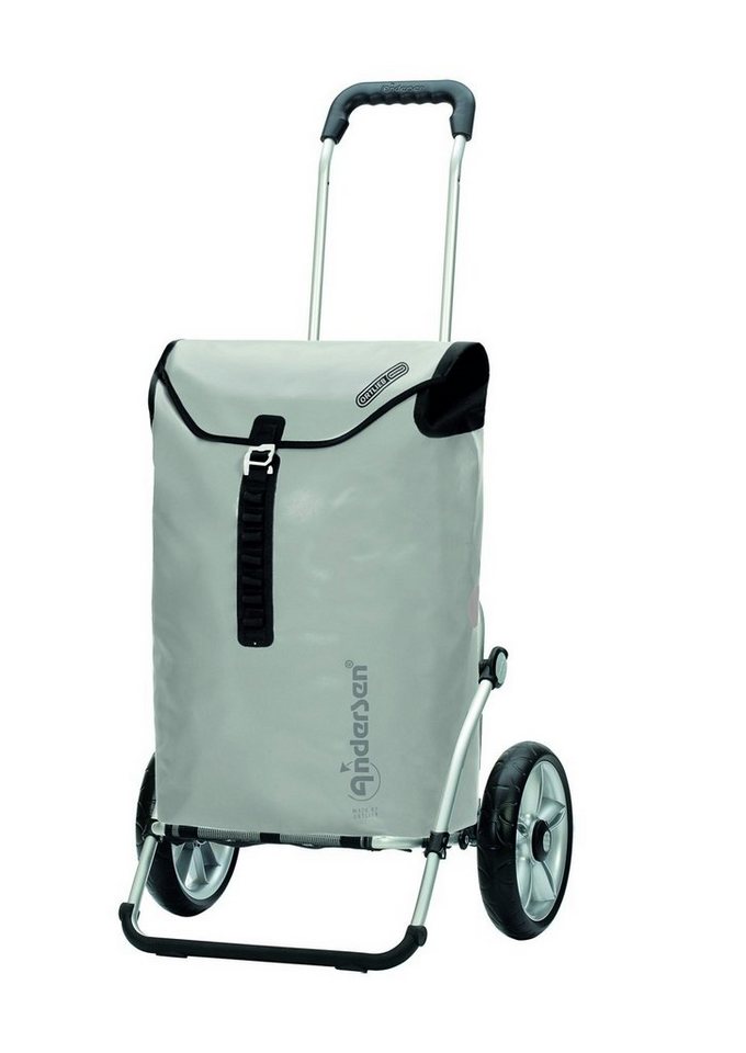 Andersen Einkaufstrolley Royal Shopper Mit Tasche Ortlieb In Grün Rot