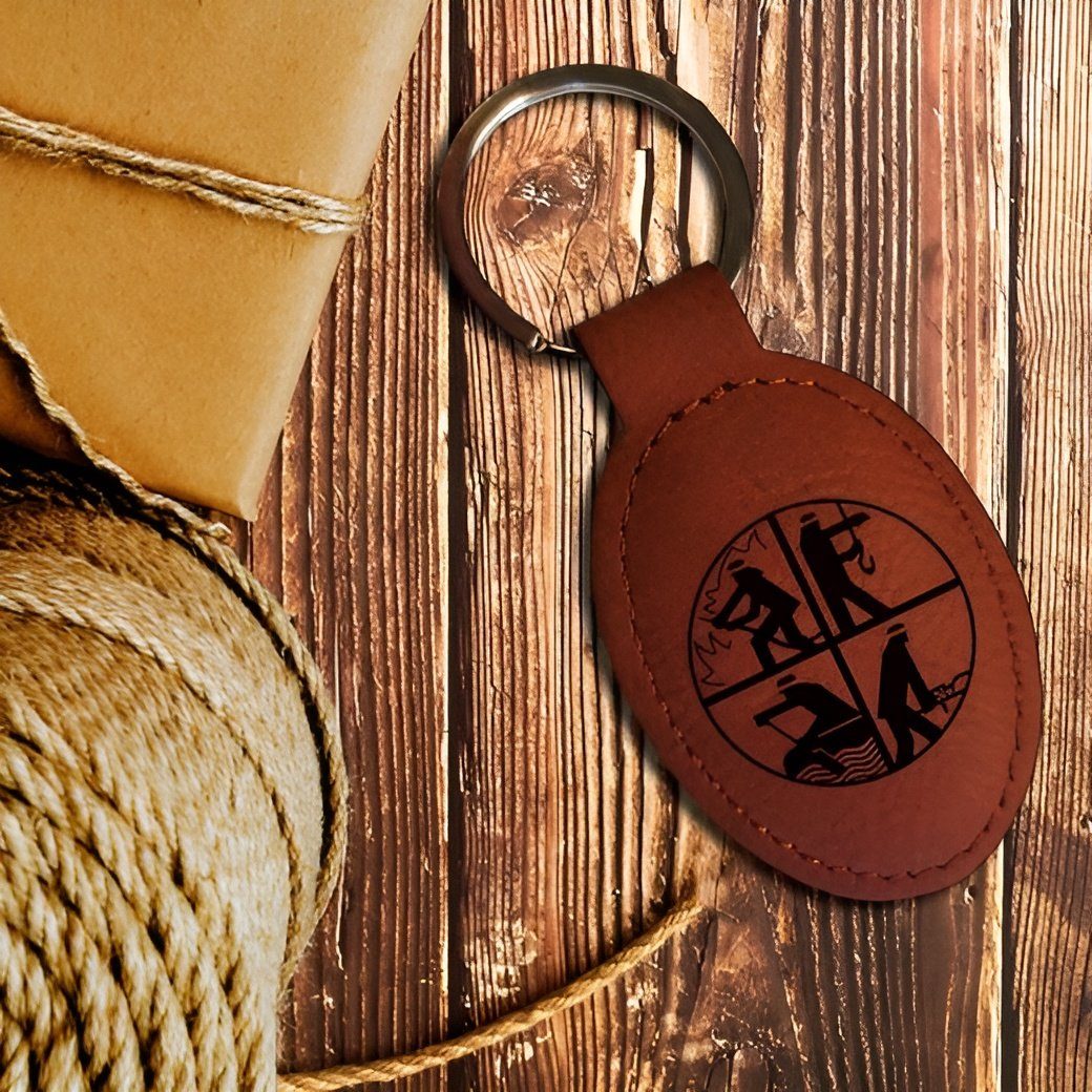 Lasernauten Schlüsselanhänger mit Gravur Löschen, Retten Bergen ...