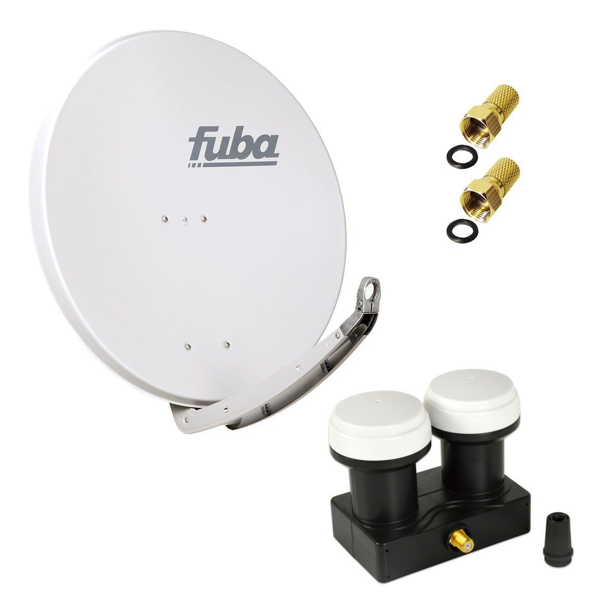PremiumX DAA 850 G Satellitenantenne 85 cm Alu Grau Single Monoblock ...