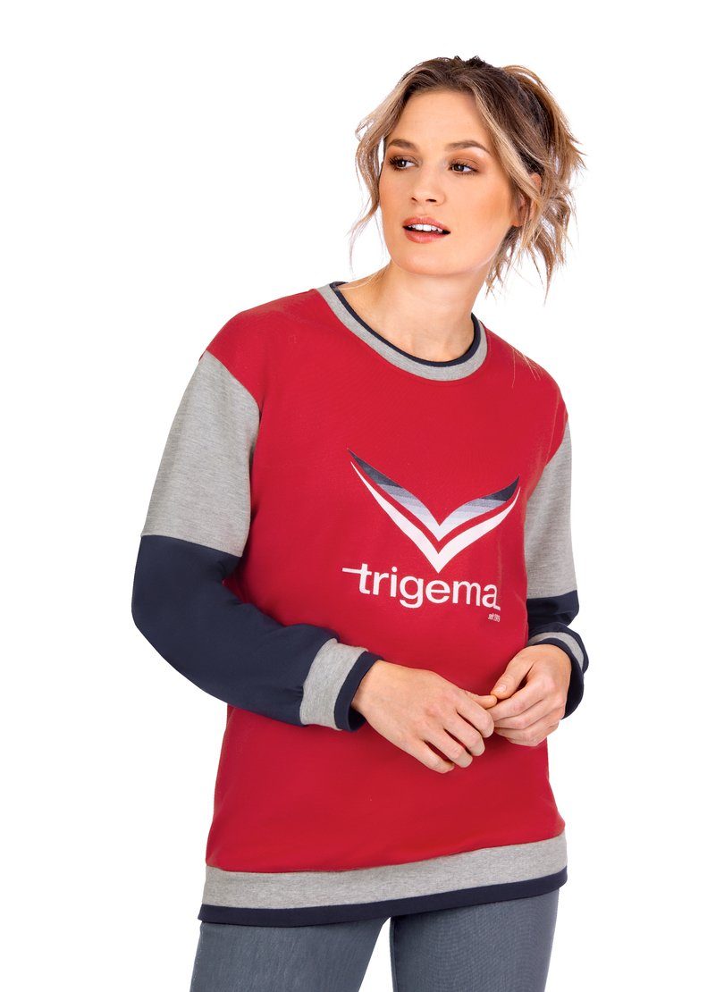 Trigema Sweatshirt (1-tlg) mit TRIGEMA-Logo kaufen | OTTO