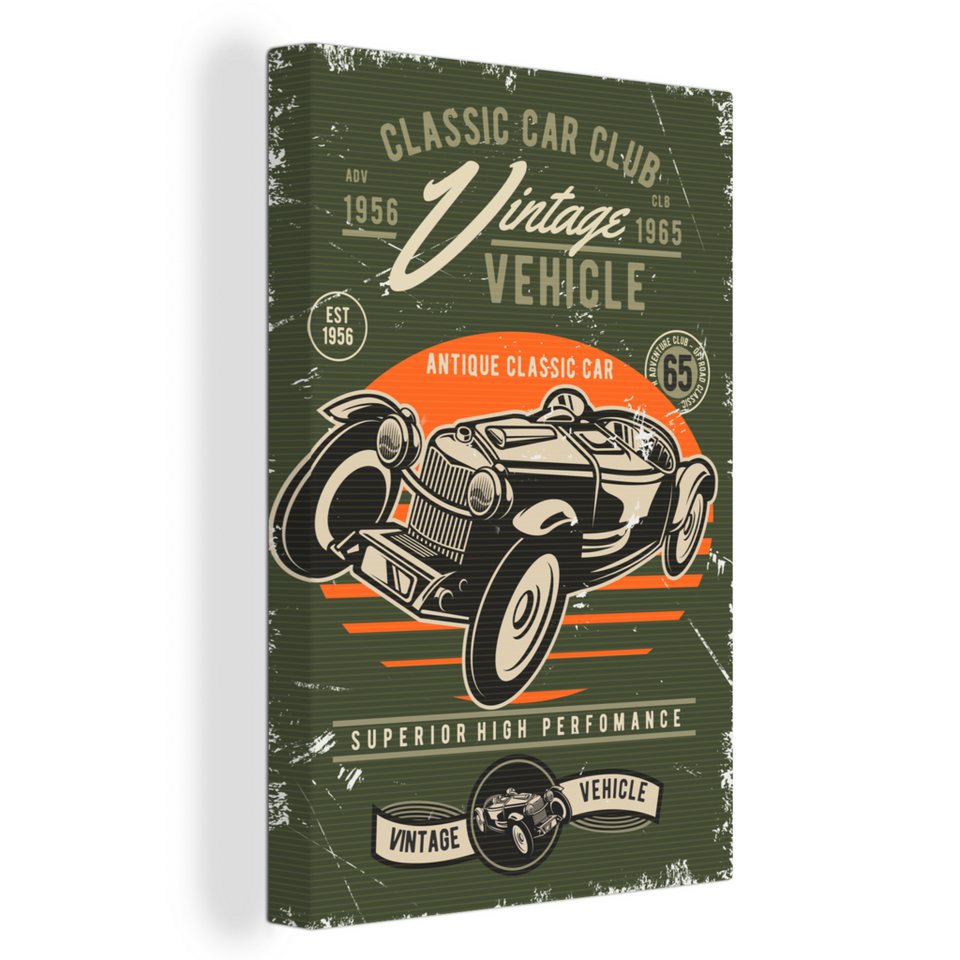 Onemillioncanvasses® Leinwandbild Oldtimer Auto Oldtimer 1 St