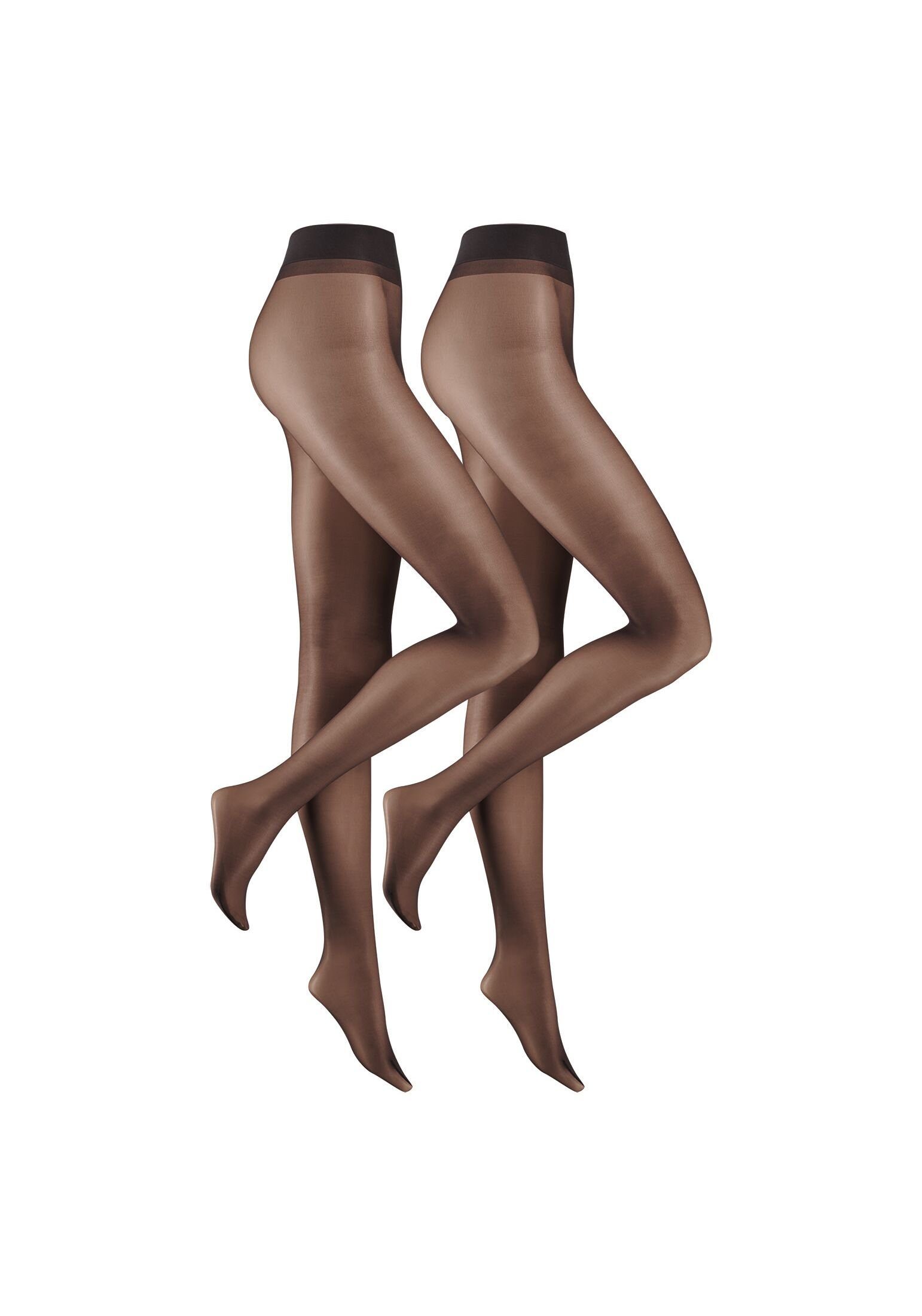 Camano Feinstrumpfhose Strumpfhose 2er Pack, Baumwollzwickel, kaum ...