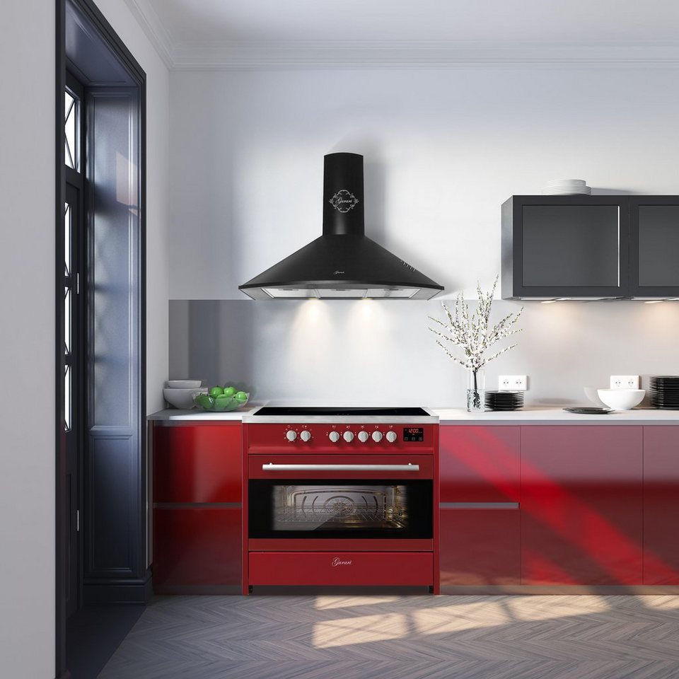Gurari Induktions Standherd E 913 Rgch 046 Bl 9 Range Cooker 90 Cm
