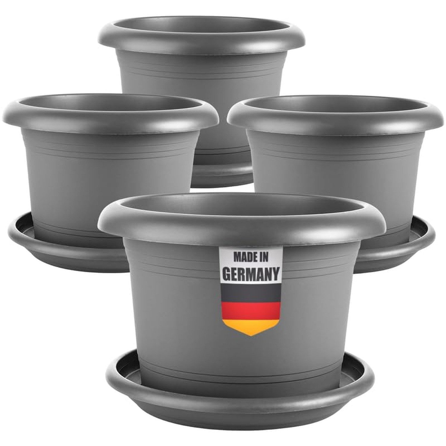 Pflanzkubel Mit Untersetzer