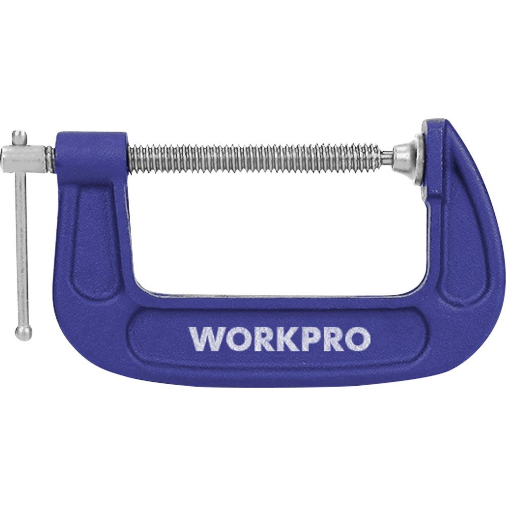 WorkPro Schraubzwinge 100 mm C-klemme WorkPro WP232019 Spann-Weite (max ...