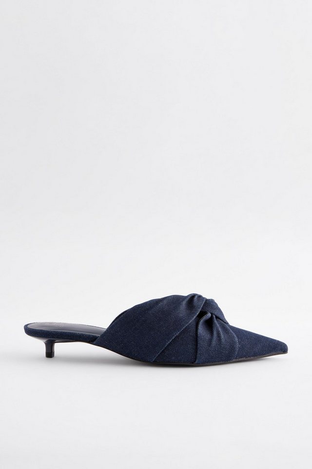 Next Forever Comfort Spitze Pantolette Mit Knotendetail Pantolette 1 Tlg