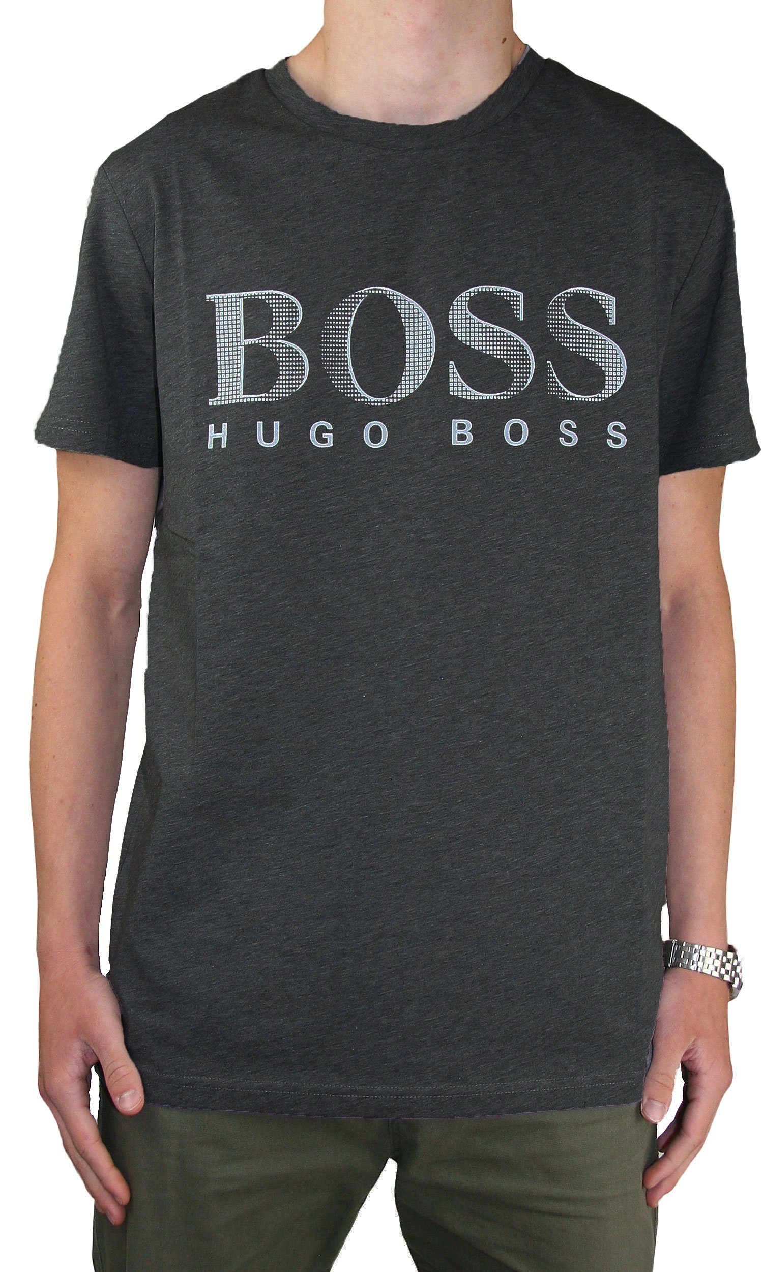 BOSS T Shirt Sun UV Protection Regular Fit 1 tlg Herren Shirt Rundhals UPF 50 Regular Fit