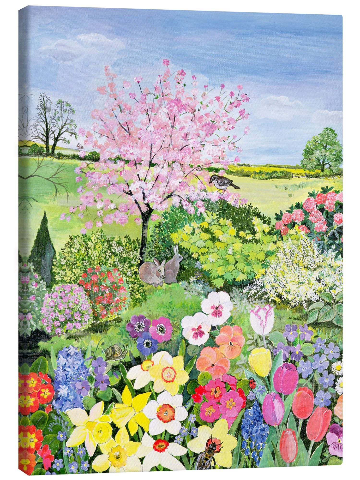 Posterlounge Leinwandbild Hilary Jones Der Frühling Aus Die Vier