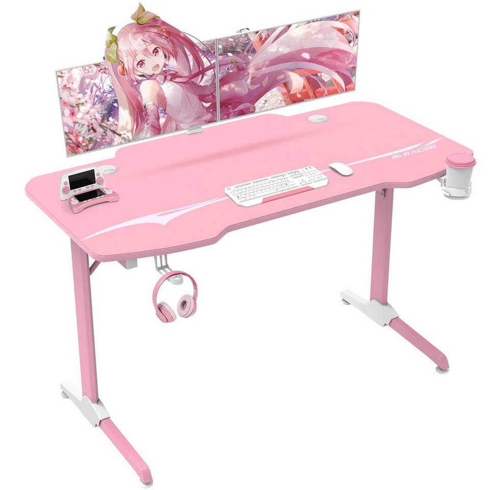 HOMALL Gamingtisch 140 cm Computer Schreibtisch Gamer Tisch HOMALL Gamingtisch 140 cm Computer Schreibtisch Gamer Tisch