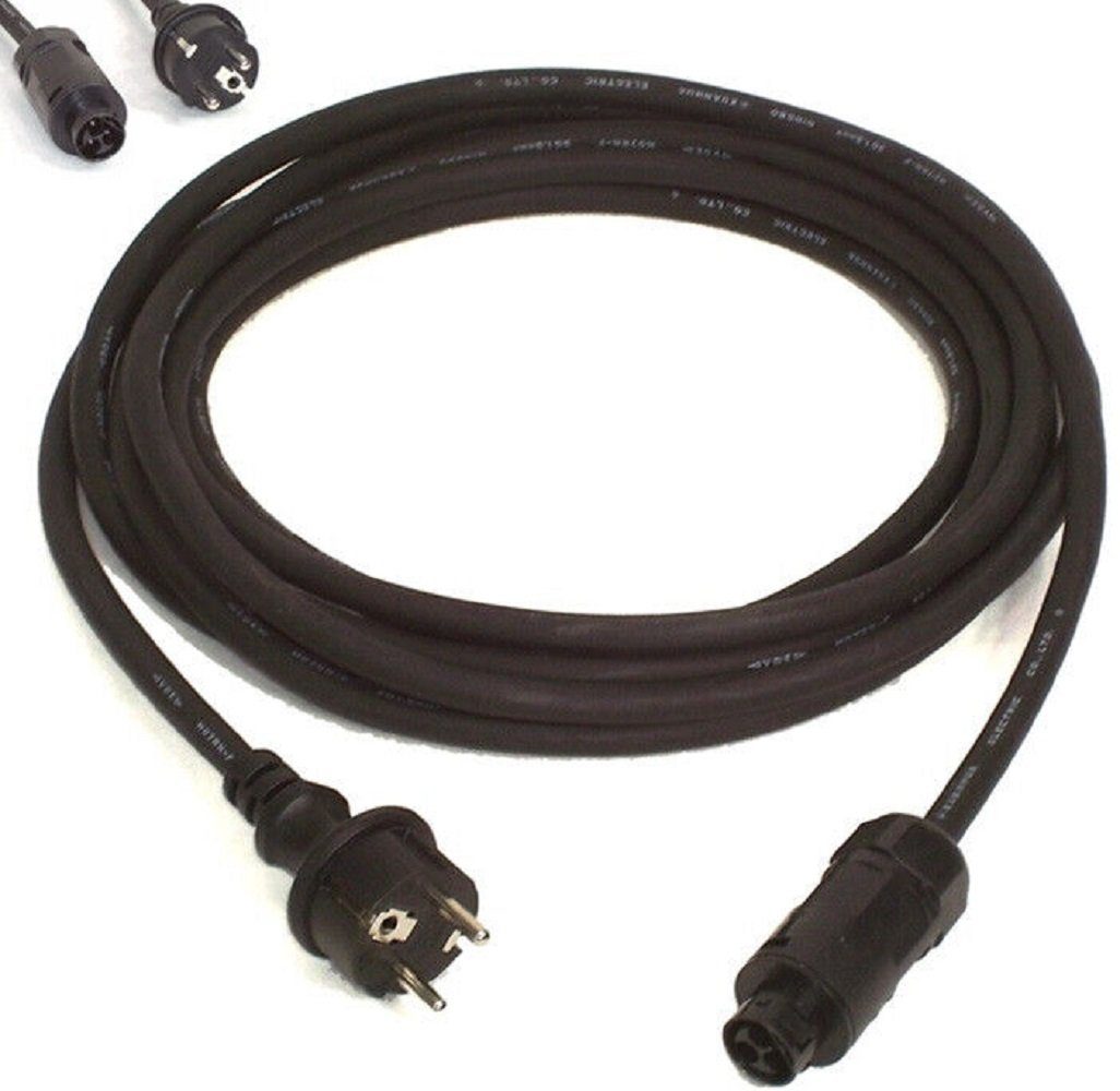 Apex Mikro Wechselrichter Anschlusskabel 5m EN030 Schuko 15822 Modulkabel, (500 cm)