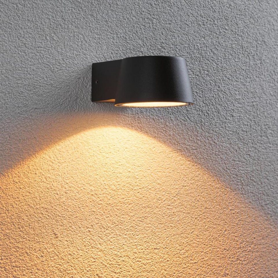 Paulmann Led Außen Wandleuchte Led Wandleuchte Capea In Anthrazit 6w