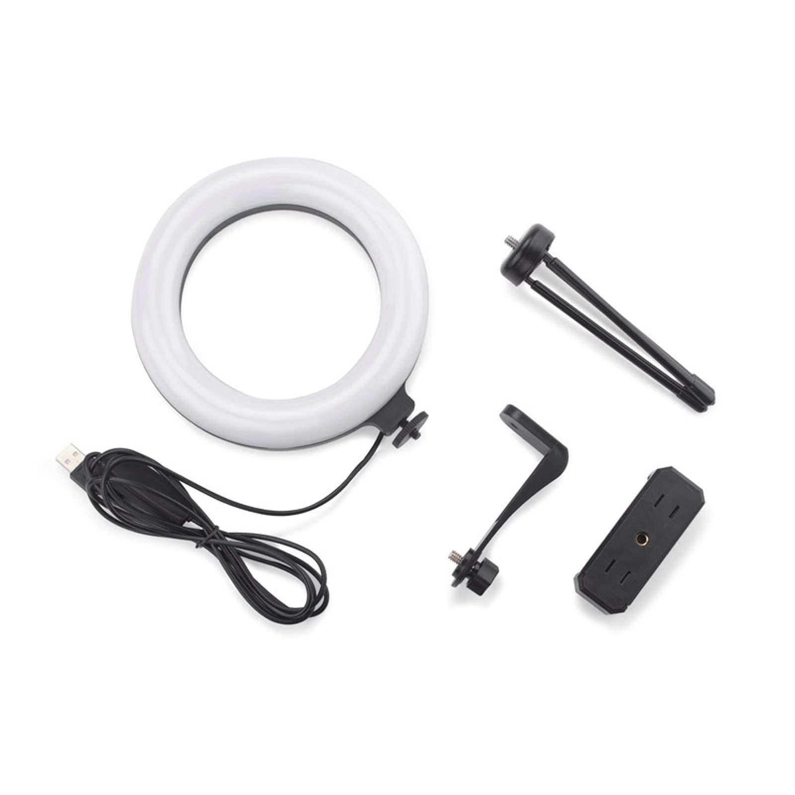 HAC24 Ringlicht LED Handy Ringlampe Smartphone Lampe Licht Ringleuchte ...