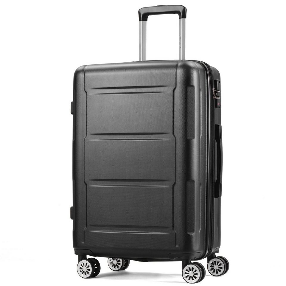 Merax Hartschalen Trolley 4 Rollen Expandierbares Handgepäck Mit Tsa