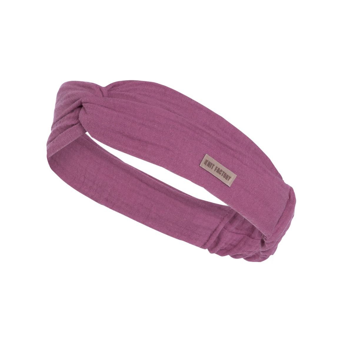 Knit Factory Beanie Puck Stirnbänder One Size Glatt Lila Online