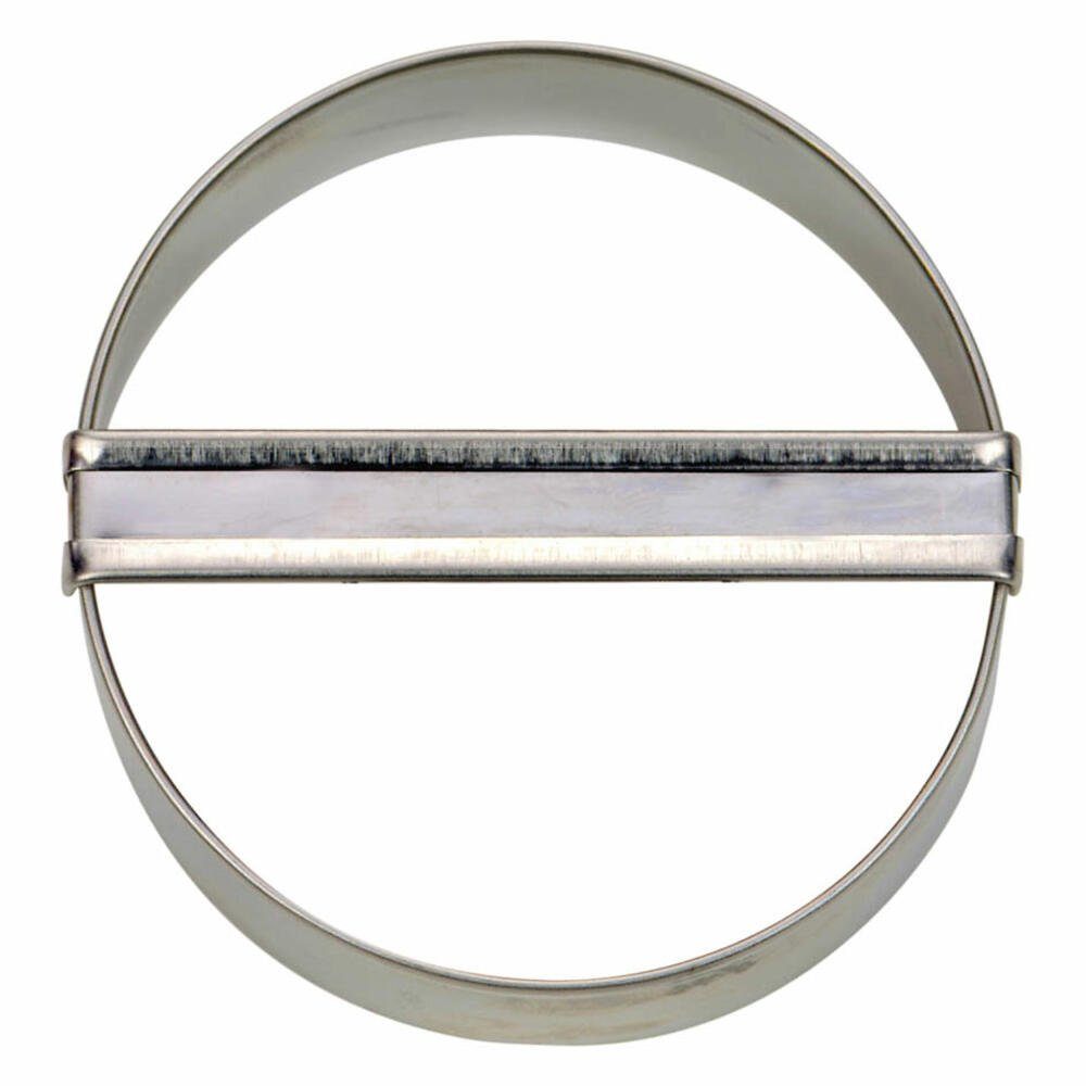 STÄDTER Ausstechform Ring Glatt Ø 6 cm, Edelstahl, mit glattem Außenring