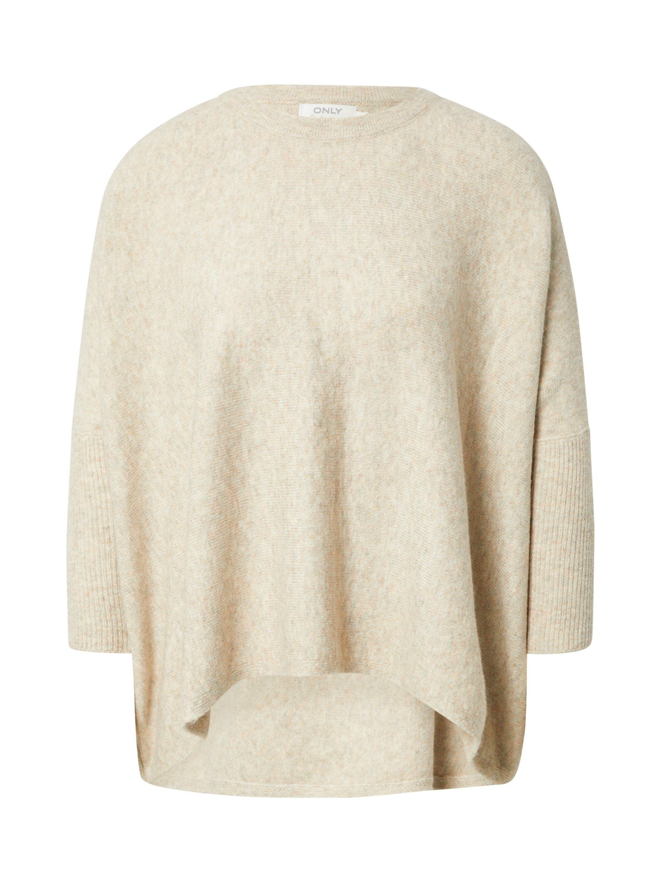 Only Strickpullover Evelin 1 Tlg Plainohne Details Fledermausärmel