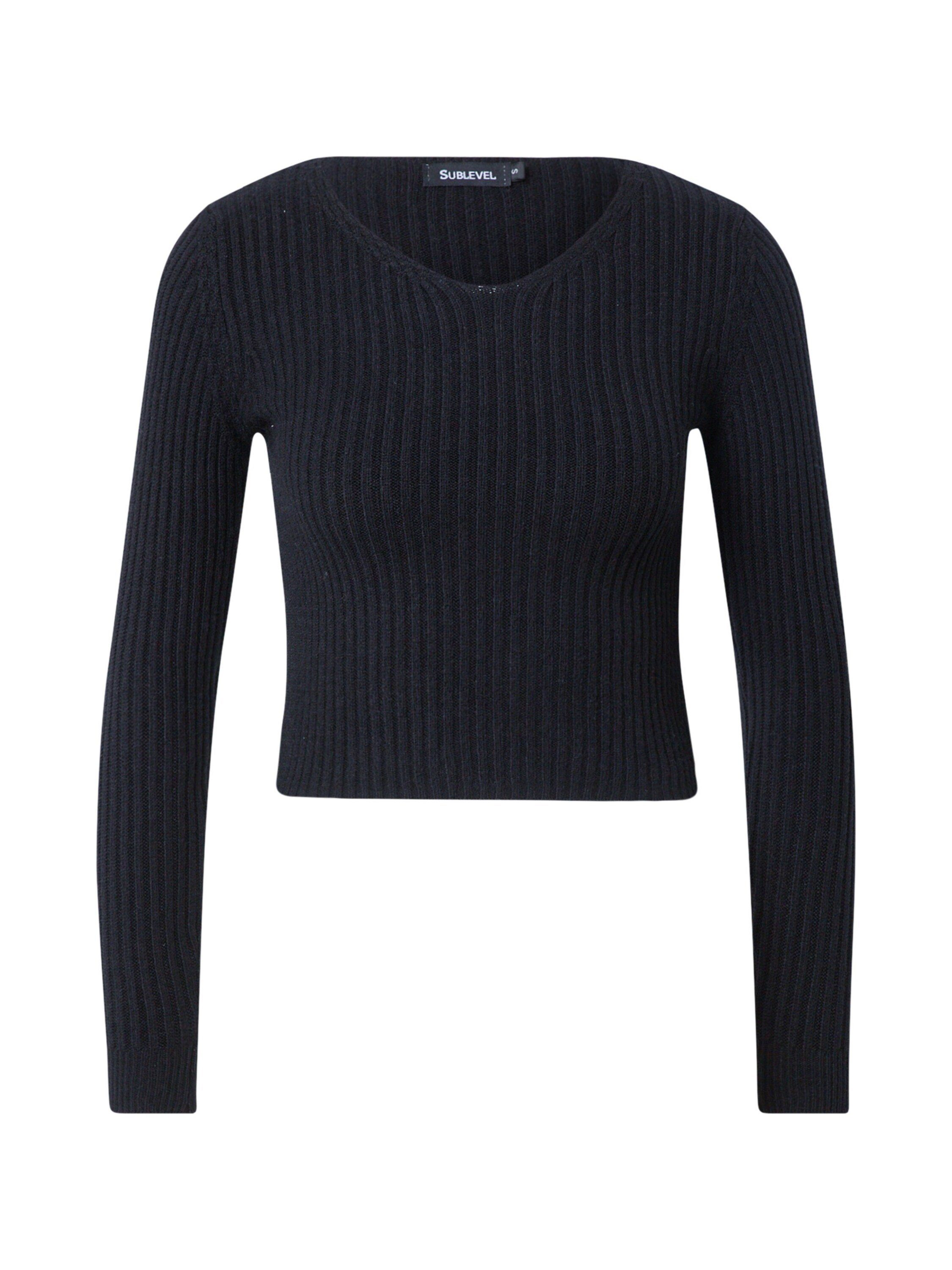 Sublevel Strickpullover 1 Tlg Plainohne Details