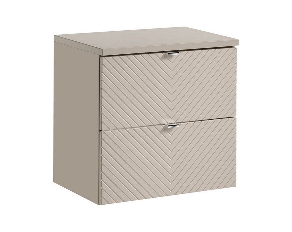 Einfachgutemoebel Waschtisch Set Bad Waschplatz Querro 60cm Schubladen