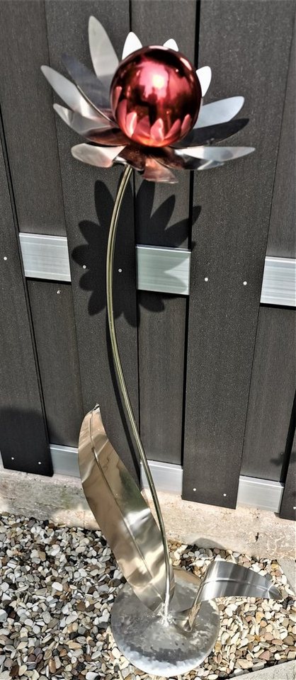 Jürgen Bocker Garten Ambiente Gartenstecker Skulptur Blume Palermo