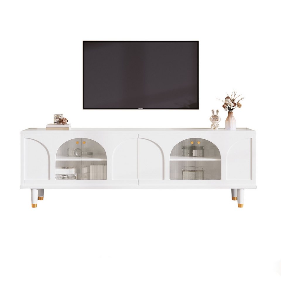 Modfu Lowboard Mit Großer Stauraum Fernsehtischtv Ständertv Board 1