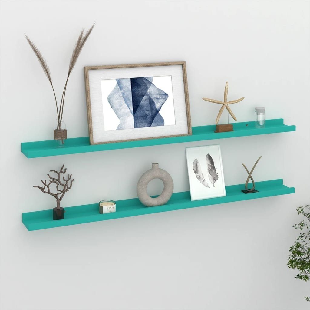 Möbelando Wandboard 3009966 2er Set Aus Mdf In Blau Abmessungen