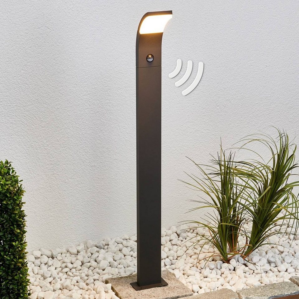 Lucande Pollerleuchte Timm Led Leuchtmittel Fest Verbaut Warmweiß