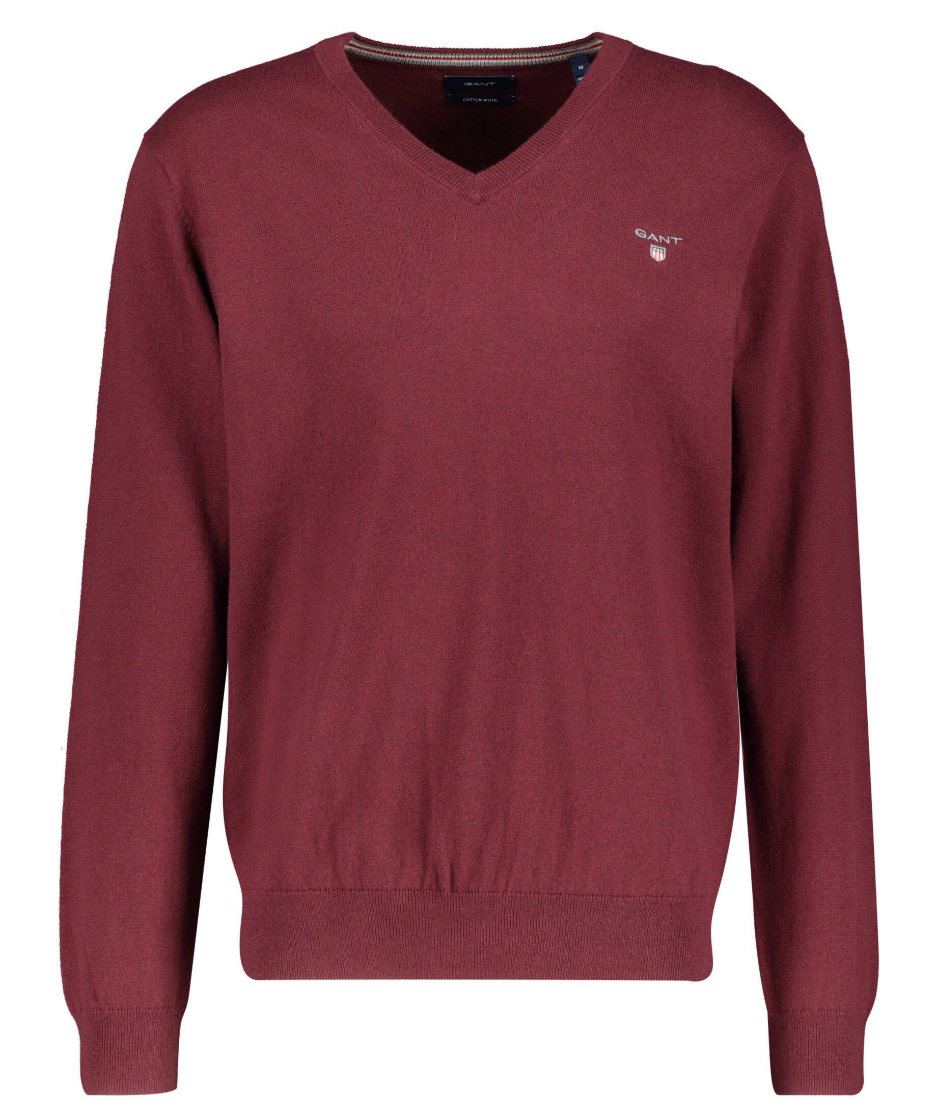 Gant Strickpullover Herren Pullover 1 Tlg Material Obermaterial 70