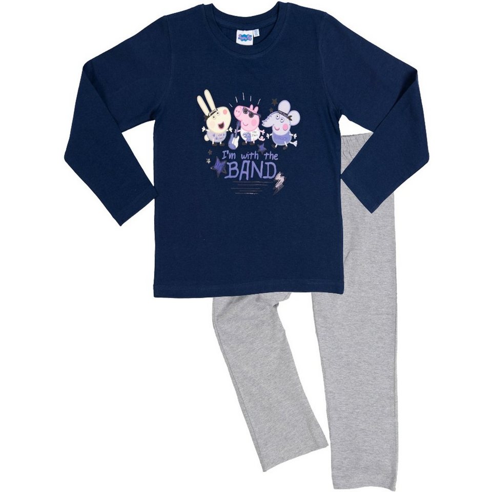 United Labels® Schlafanzug Peppa Wutz Schlafanzug Im With The Band