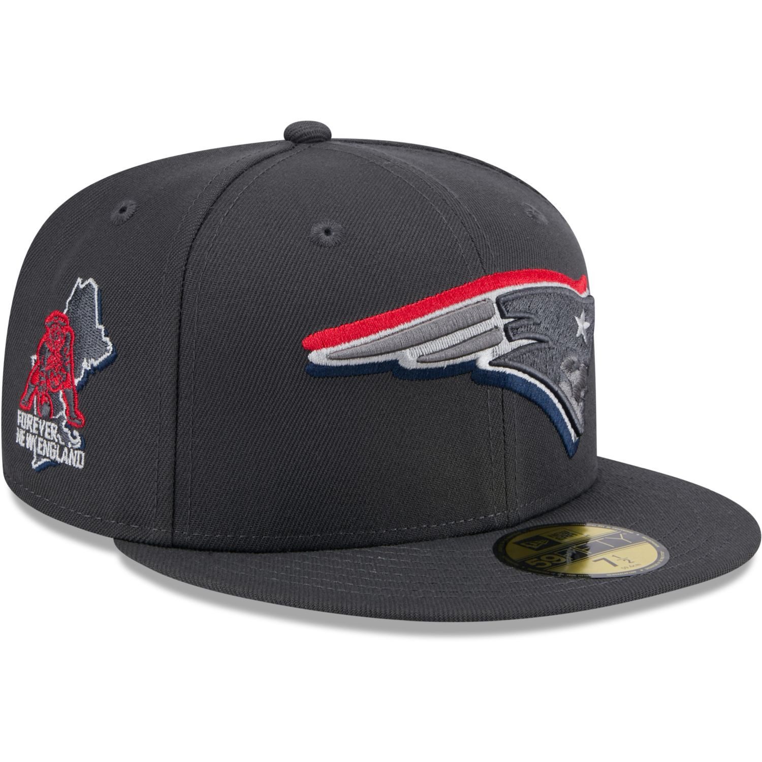 New Era Fitted Cap 59Fifty NFL 2024 DRAFT New England Patriots, Fitted Hat