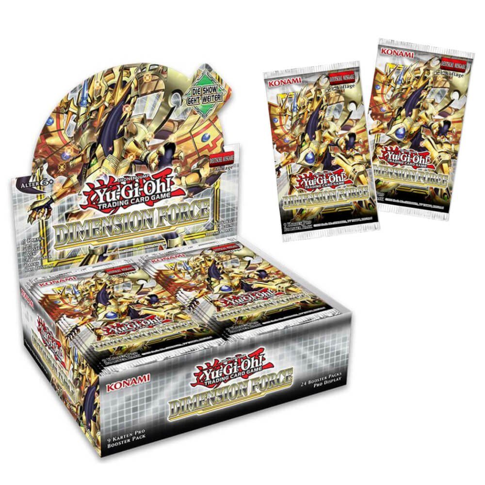 Yu Gi Oh Sammelkarte Ygo Yugioh Dimensions Force 1 Display 24