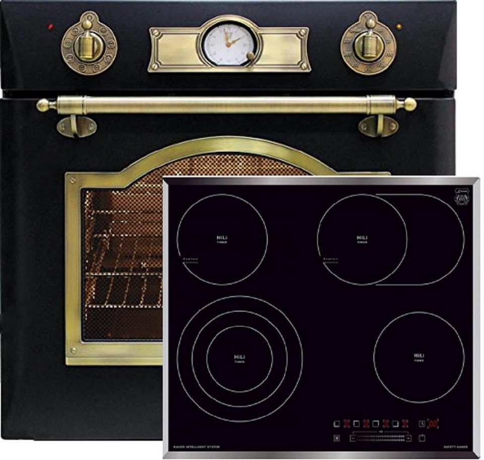 Kaiser Küchengeräte Backofen Set Eh 6355 Emkct 6715 F Retro Elektro