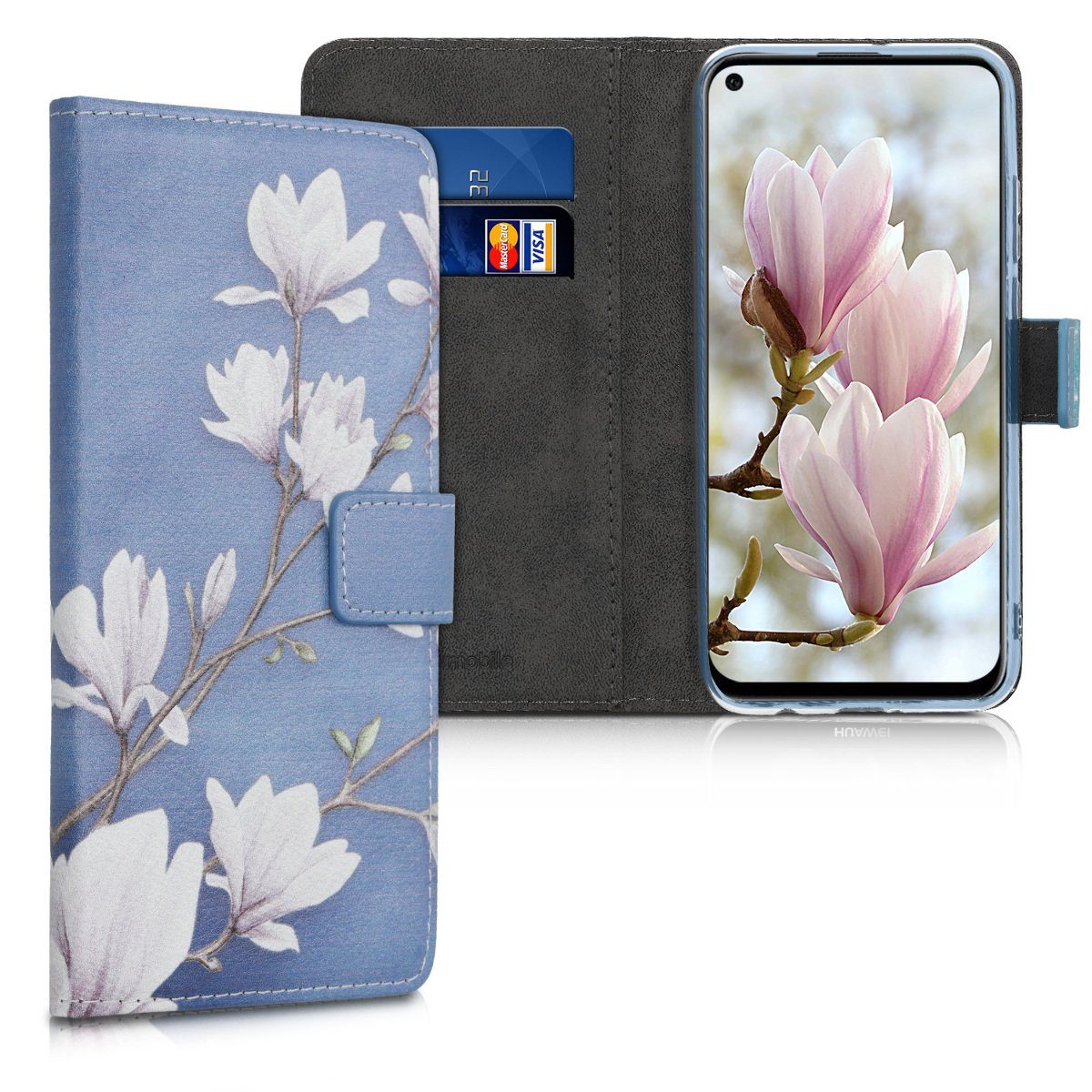 Kwmobile Handyhülle Wallet Case Kompatibel Mit Huawei P20 Lite 2019