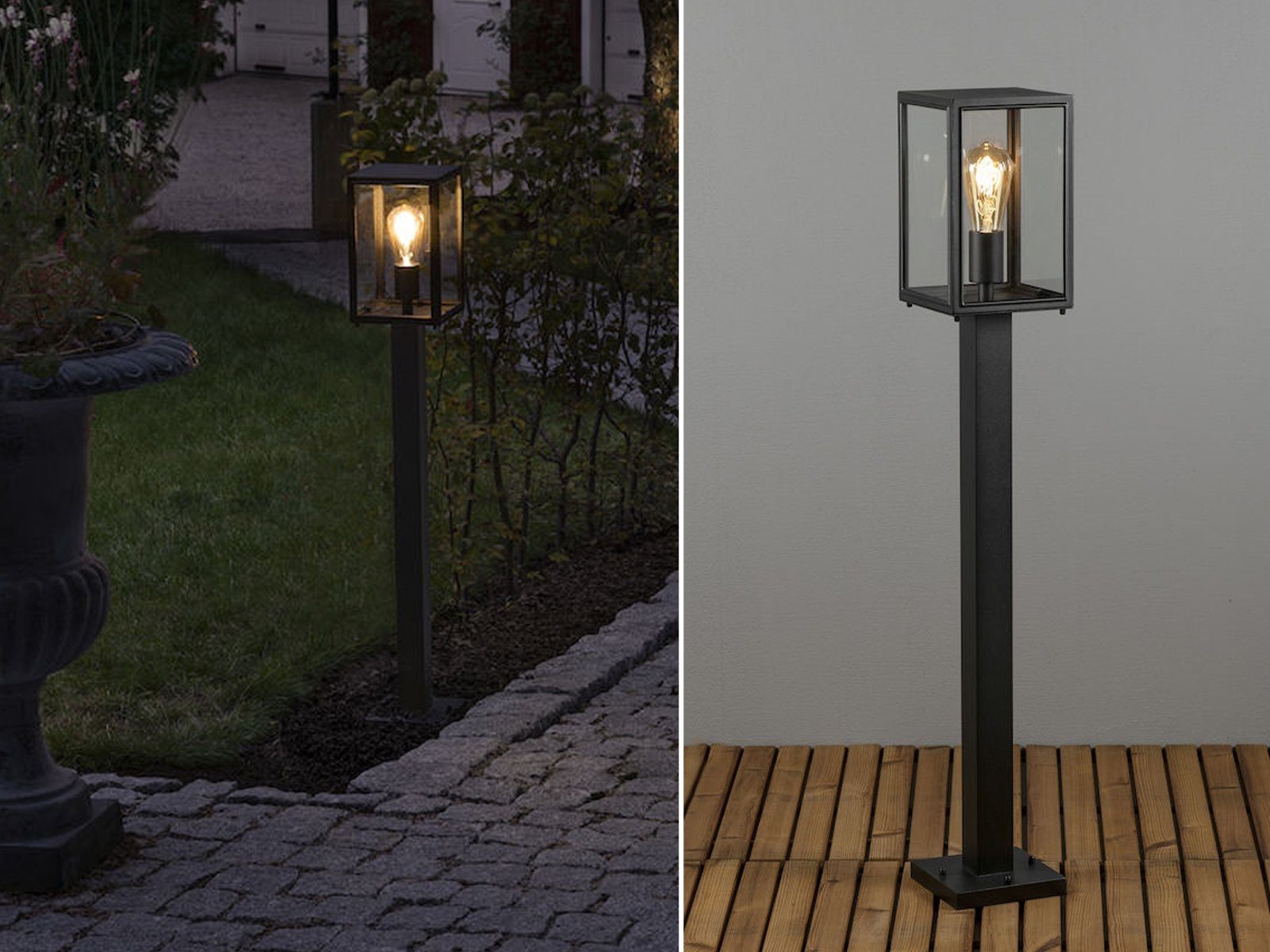Meinewunschleuchte Led Pollerleuchte Led Wechselbar Warmweiß