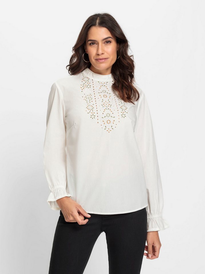 Witt Klassische Bluse Bluse Popeline Qualität