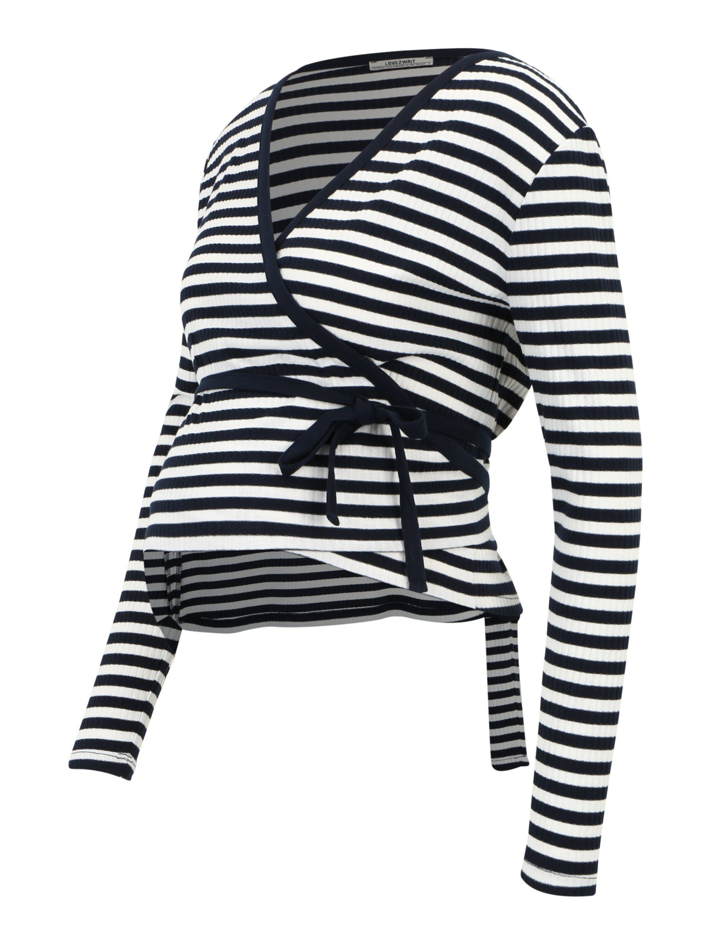 Love2wait Langarmshirt 1 Tlg Wickel Design