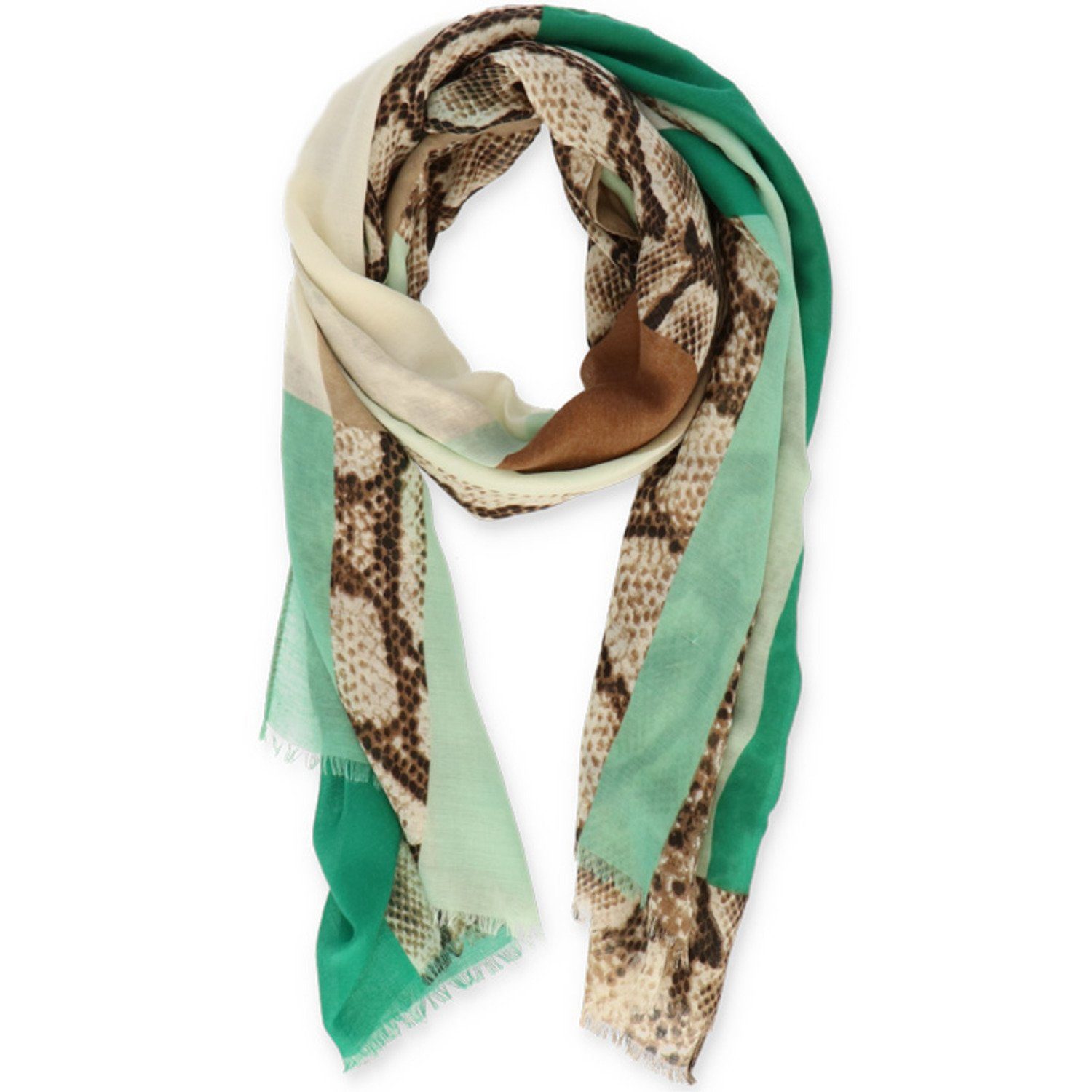 halsüberkopf Accessoires Schal Schal Python and Str