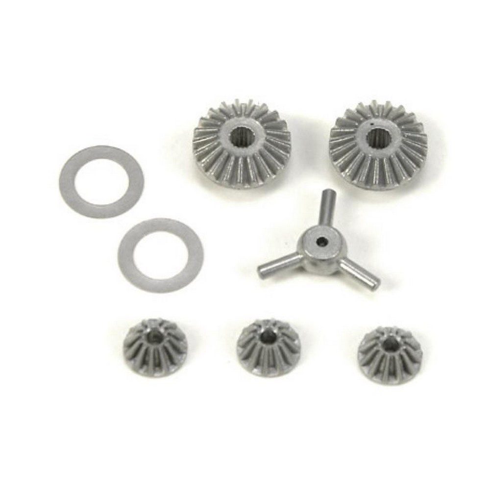 Tamiya Modellbausatz Kegelrad-Differenzial-Set Bau